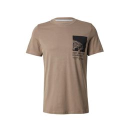 s.Oliver T-Shirt Herren Größe S brokat / schwarz