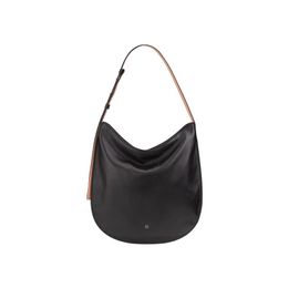 DuDu Sylvie Schultertasche Leder 36.5 cm in black | Gr.: onesize
