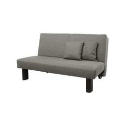 others FALTSOFA Kalomira Bezug Flachgewebe Metall schwarz / hellgrau | Gr.: onesize