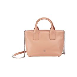 DuDu Ibiza Handtasche Leder 22 cm in puder rosa | Gr.: onesize