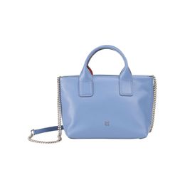 DuDu Ibiza Handtasche Leder 22 cm in pastellblau | Gr.: onesize