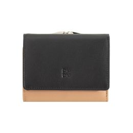 DuDu Corsica Geldbörse RFID Schutz Leder 11 cm in schwarz | Gr.: onesize