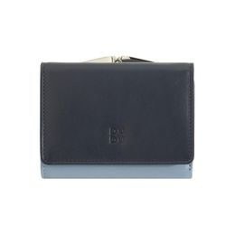 DuDu Corsica Geldbörse RFID Schutz Leder 11 cm in navy | Gr.: onesize