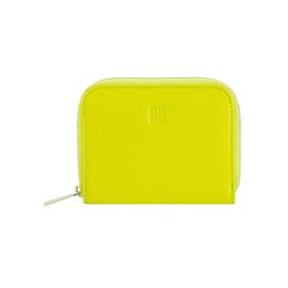 DuDu Hokkaido Geldbörse Leder 10 cm in lime | Gr.: onesize