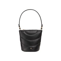 DuDu Barbara Schultertasche Leder 21.5 cm in black | Gr.: onesize