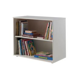 58 aufm Kessel STANDREGAL Kassiopeia 86x72x43 Kinderzimmerregal MDF Weiß | Gr.: onesize