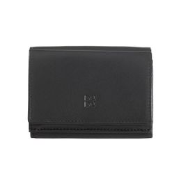DuDu Geldbörse Leder 10 cm in schwarz | Gr.: onesize
