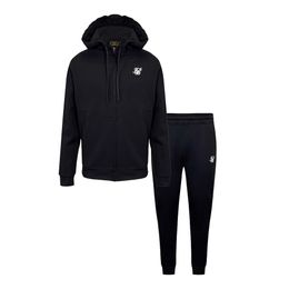 SikSilk Sweatsuit male Black size XXL