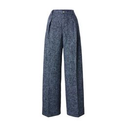 BOSS Pleat-Front Pants 'C_Tanjura4' female Blue size 38