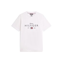 Tommy Hilfiger T-Shirt 'Brand Love' Herren Größe S navy / rot / weiß