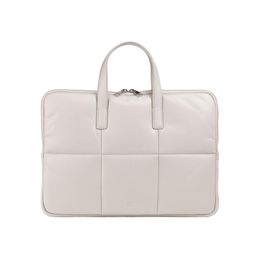 DuDu Togean Laptoptasche Leder 36 cm in pearl | Gr.: onesize