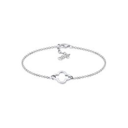 Elli Armband 925 Sterling Silber Kleeblatt in Silber | Gr.: 18 cm