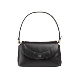 DuDu Melville Schultertasche Leder 29 cm in black | Gr.: onesize