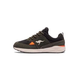 Kangaroos Originals Sneaker "ROOSKickx - Lites" in Olivgrün/Tiefschwarz | Gr.: 34
