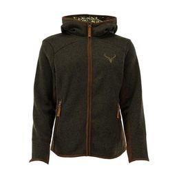 OS-Trachten Strickfleecejacke Zumgu in schilf | Gr.: 44