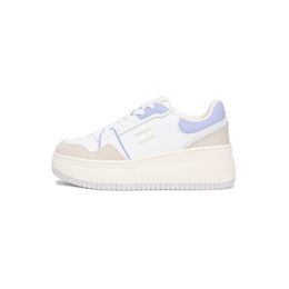 Tommy Jeans Sneaker Damen Gr&ouml;&szlig;e 40 beige / ecru / lavendel