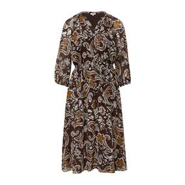 s.Oliver Kleid Damen Gr&ouml;&szlig;e 44 dunkelbraun Winterkleid