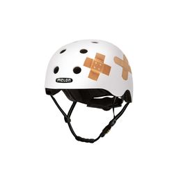Melon Helm Plastered White (matte) in weiß | Gr.: XXS