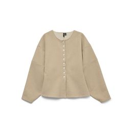 V&eacute;ro Moda Vero Moda Knit Cardigan 'VMKleia' female Beige size XL