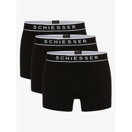 Schiesser Boxershorts in schwarz | Gr.: 6