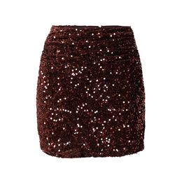 Topshop Skirt 'DOTTY' female Brown size 34