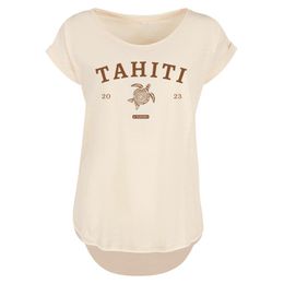 F4NT4STIC Long Cut T-Shirt Tahiti in Whitesand | Gr.: XS