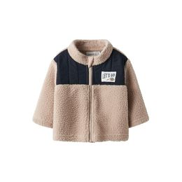 name it Fleece Jacket 'NBMSVEND' kids Beige size 62