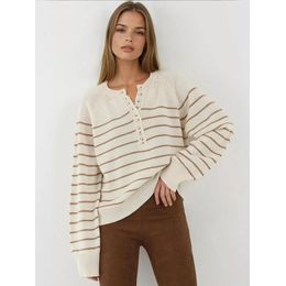 Hiccup Sweater female Beige size XXS