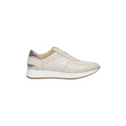 comma, COMMA Sneaker Damen Größe 41 beige / dunkelbeige / silber