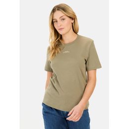 Camel Active T-Shirt aus Organic Cotton in Grün | Gr.: XL