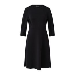 s.Oliver Kleid Damen Größe 34 schwarz Winterkleid