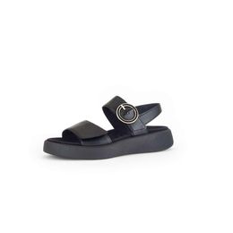 Gabor Comfort Plateau Sandalen in schwarz | Gr.: 38,5
