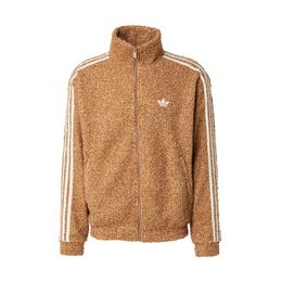 adidas originals Zip-Up Hoodie 'Firebird' male Brown size XXS