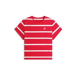 Tommy Hilfiger Curve T-Shirt Damen Größe 5XL rot / weiß