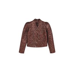 Scalpers Scleopard Blazer Damen Gr&ouml;&szlig;e 42 gold / burgunder