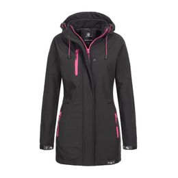 Rock Creek Jacke in Schwarz | Gr.: S