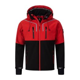 Rock Creek Jacke in Rot | Gr.: 3XL