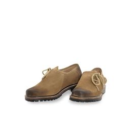 Almsach Haferlschuh MICHI-VelourA4reh in hellbraun | Gr.: 42