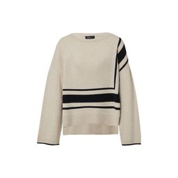 s.Oliver Pullover Damen Gr&ouml;&szlig;e XL beige / schwarz