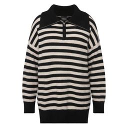 Ulla Popken Pullover in schwarz | Gr.: 42-44