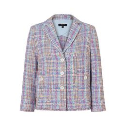 More & More More & More Kurzblazer in multicoloured check boucle | Gr.: 42