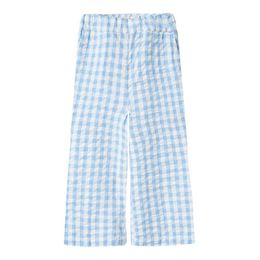 name it Hose 'NMFFISINA' Mädchen Größe 128 blau / weiß