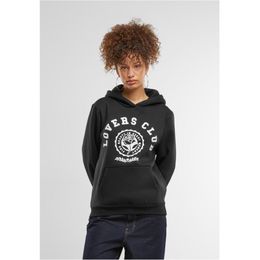 Mister Tee Hoodie "Lovers Club Ladies Fluffy Hoody" in Schwarz | Gr.: M