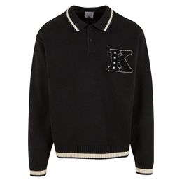 Karl Kani Poloshirt 'Star K' Herren Größe M beige / schwarz