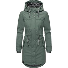 PEAK TIME Regenjacke 'L60042' Damen Größe XXXL grün