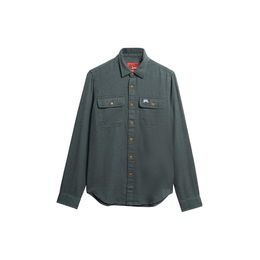 Superdry & Co Button Up Shirt 'Trailsman' male Green size S