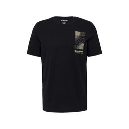 s.Oliver Shirt Herren Größe XXXL hellgelb / schwarz