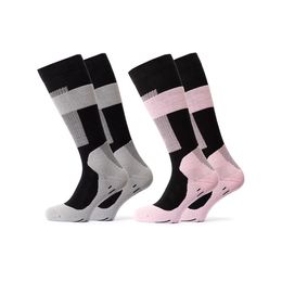 Occulto Athletic Socks 'Kompression Taylor' female Grey, Mixed colors, Pink size 39-42