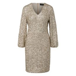 s.Oliver Kleid Damen Gr&ouml;&szlig;e 46 beige Winterkleid