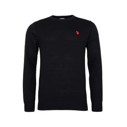 U.S. Polo Assn. Pullover Herren Gr&ouml;&szlig;e L rot / schwarz